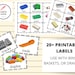 Building Bricks Organization System Printable Labels - Etsy Canada