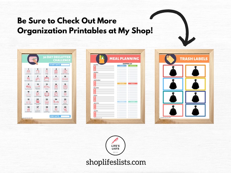 Home Declutter Planner | 33-page Organization Toolkit (instant Download ...