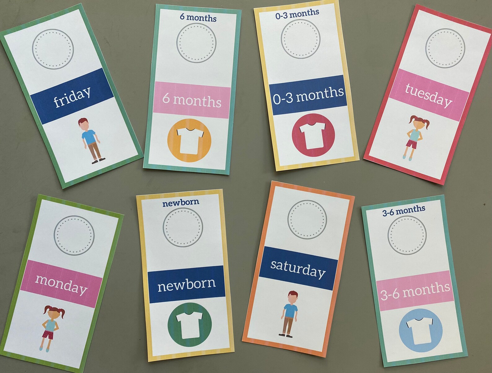 Kids Clothing and Closet Labels Nursery Labels Printable - Etsy