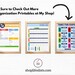 Tax Organizer Printable Filing System for Easy Bookkeeping | Instant ...