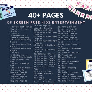 Kids Birthday Party Bundle | Fun Birthday Party Activities for Kids ...