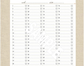 Wish list template | Etsy