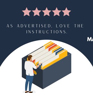 Tax Organizer Printable Filing System for Easy Bookkeeping | Instant ...