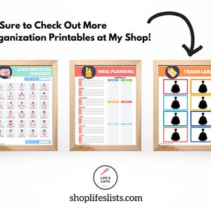 Home Filing System Printable | 27 File Cards & Hanging Tabs (digital ...
