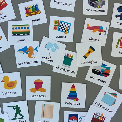 Printable Toy Organization Ikea Trofast Bin Labels - Etsy