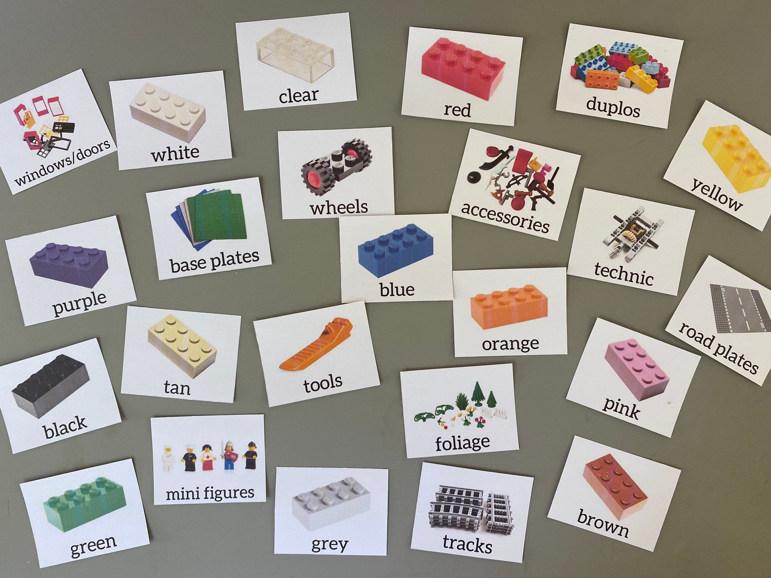 Building Bricks Organization System Printable Labels - Etsy Canada