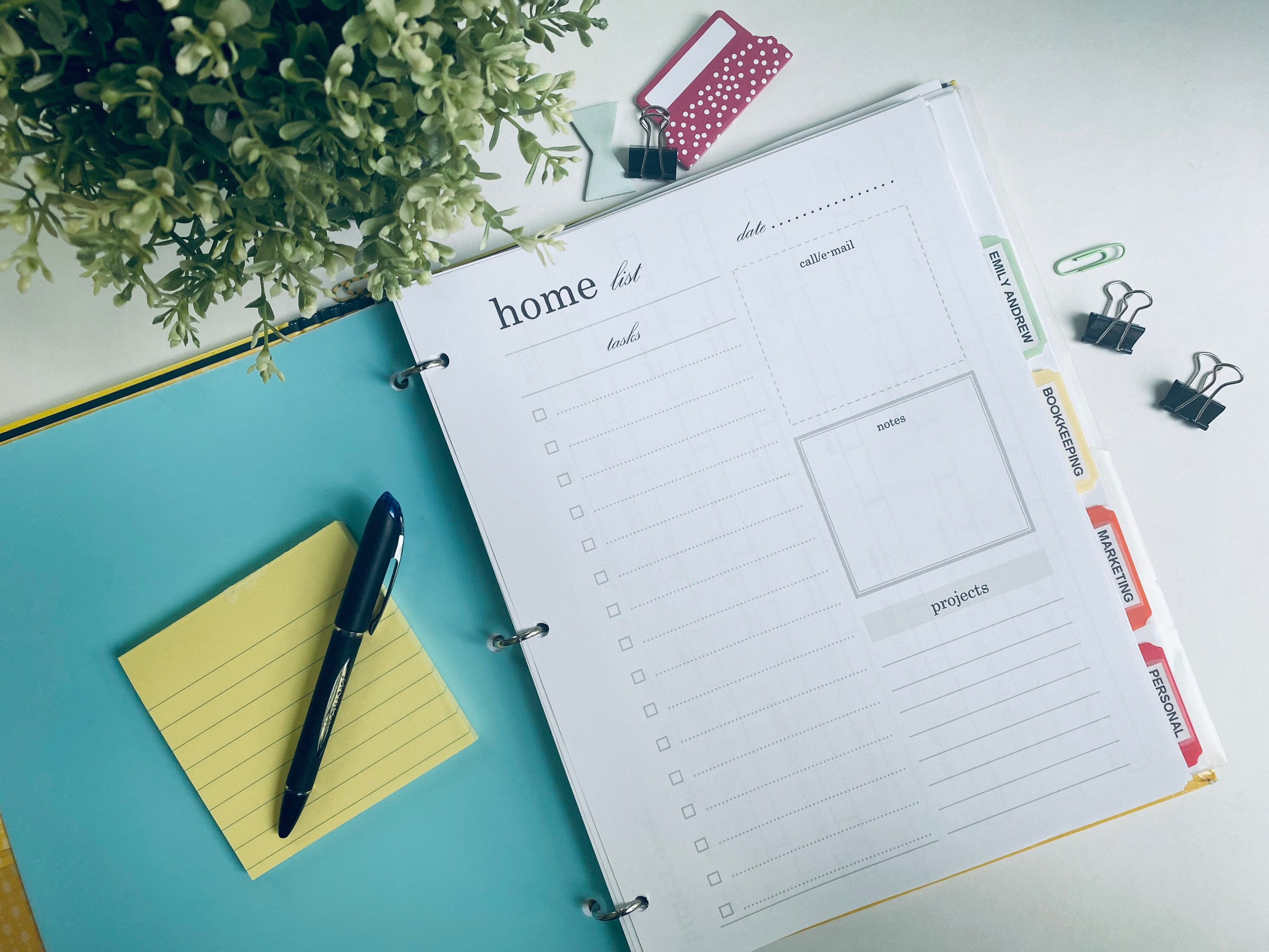 Home Task List Household Task List Personal Task List - Etsy