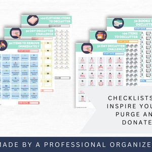 30 Day Challenge for Organization | Printable Planner | Home ...