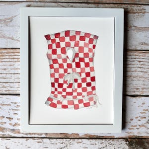 Watercolor Life Jacket Art Print | Lifesaver Artwork | Lake House Wall ...