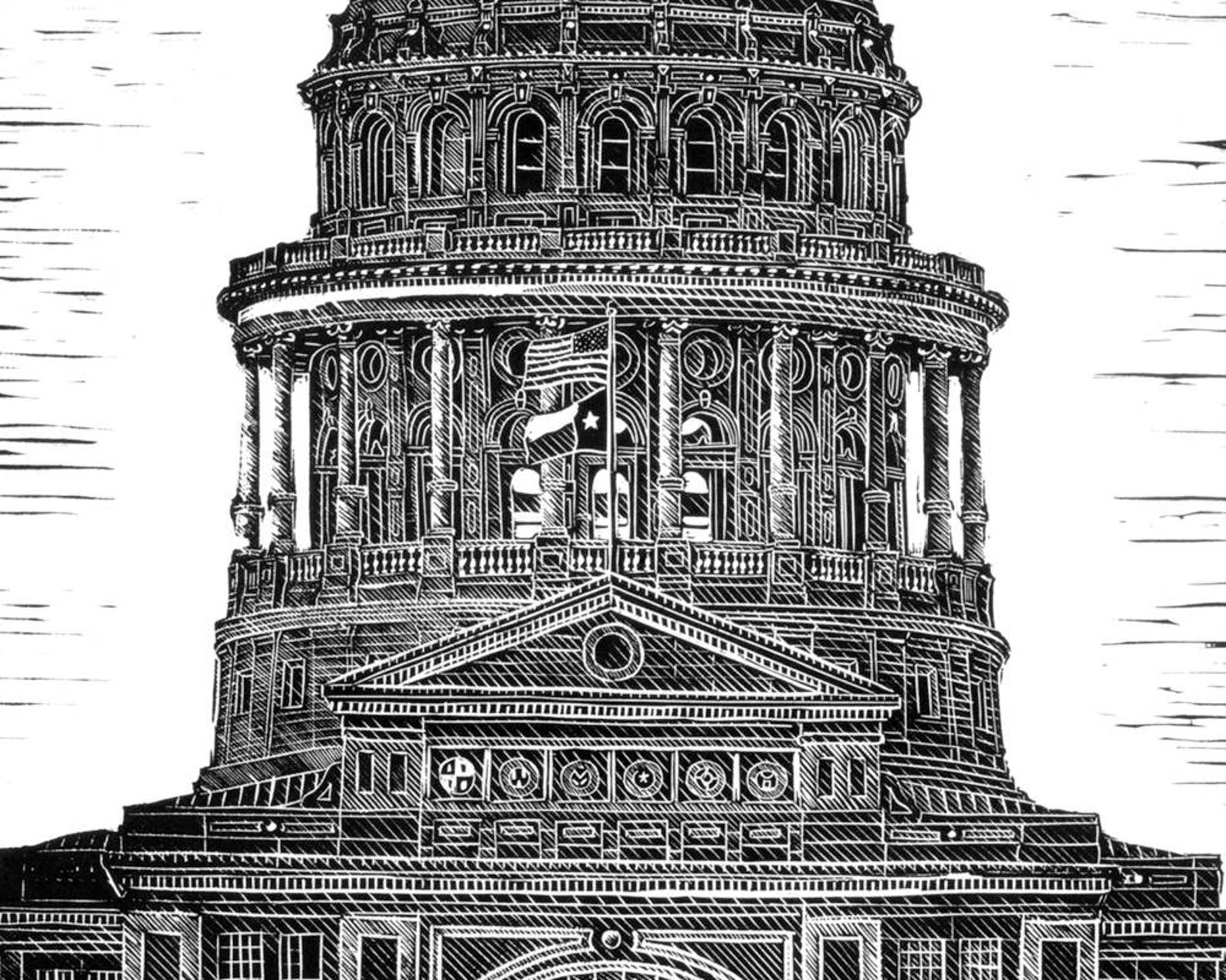 Texas Capitol - DIGITAL PRINT - Austin Landmark - Etsy
