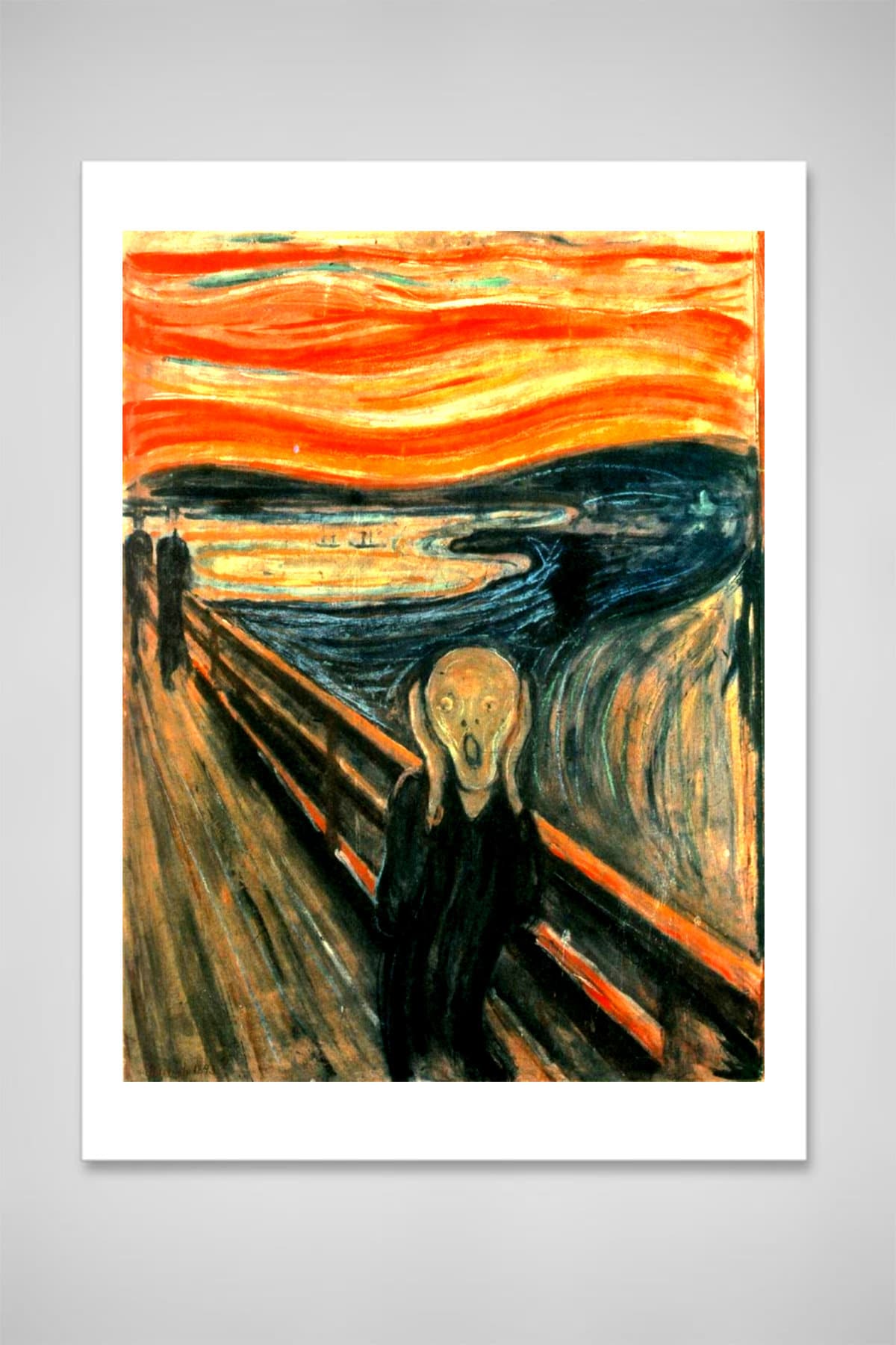 Expressive Painting Expressionism the Scream Edward Munch - Etsy