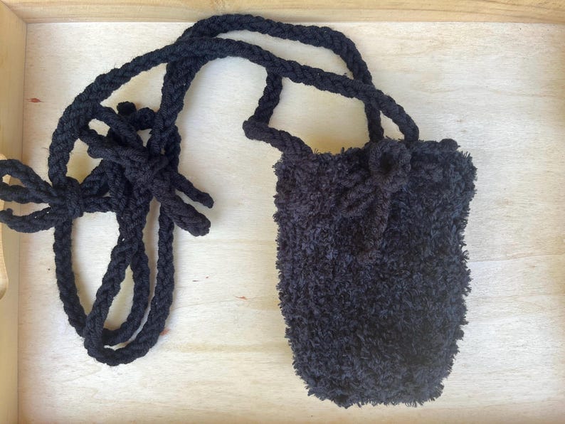 Willie Warmer Thong Pouch: Fuzzy Soft Polyester Yarn Custom Sizes ...
