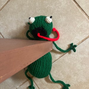 Frog Door Stopper, Finished Product, Handmade - Etsy