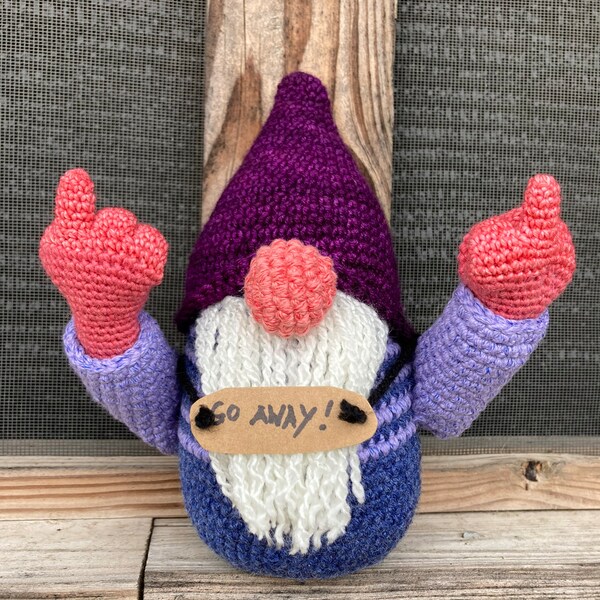Naughty Gnome - Etsy