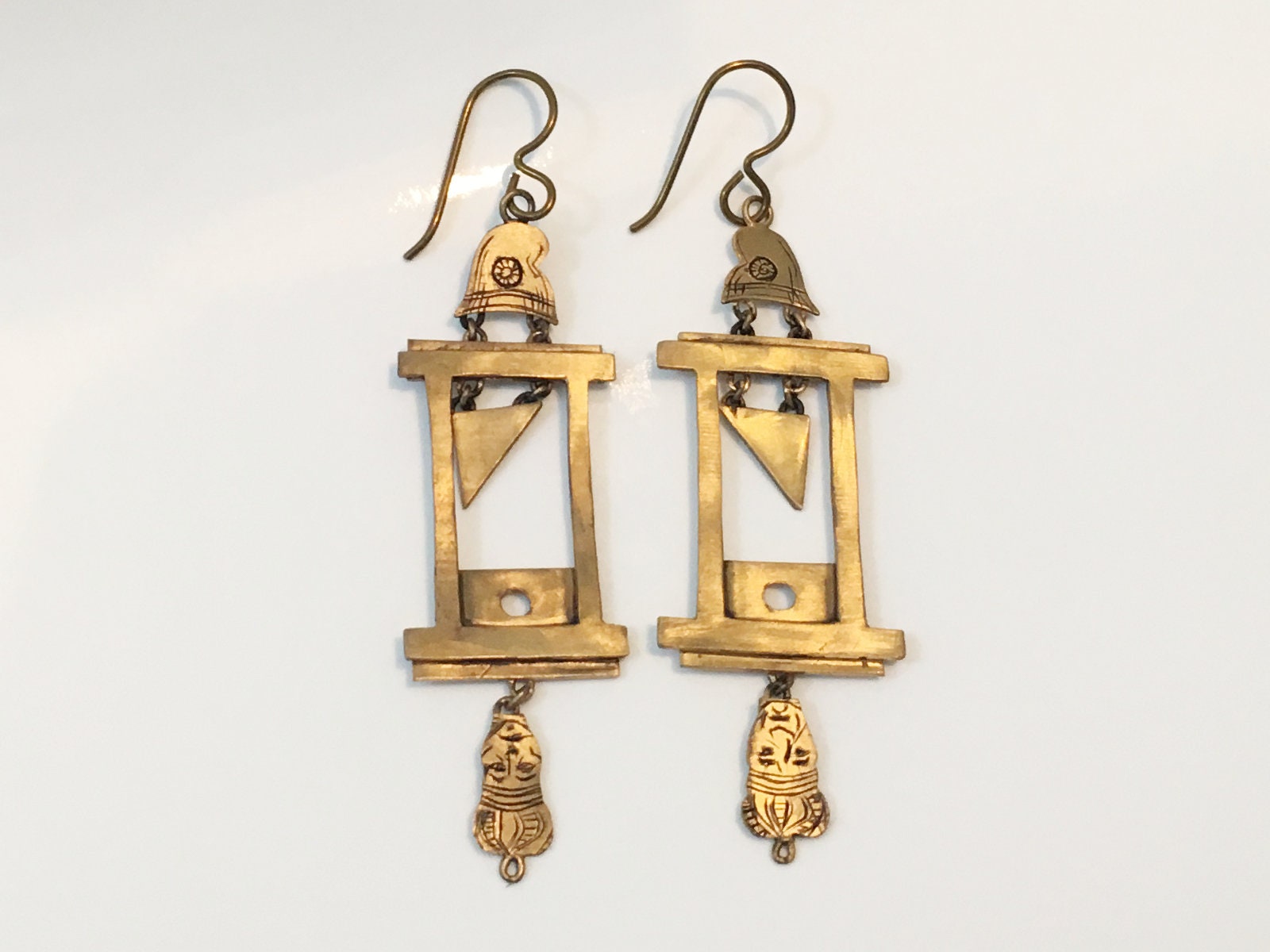Guillotine Earrings - French Revolution Reproduction — The Moonlight Myth