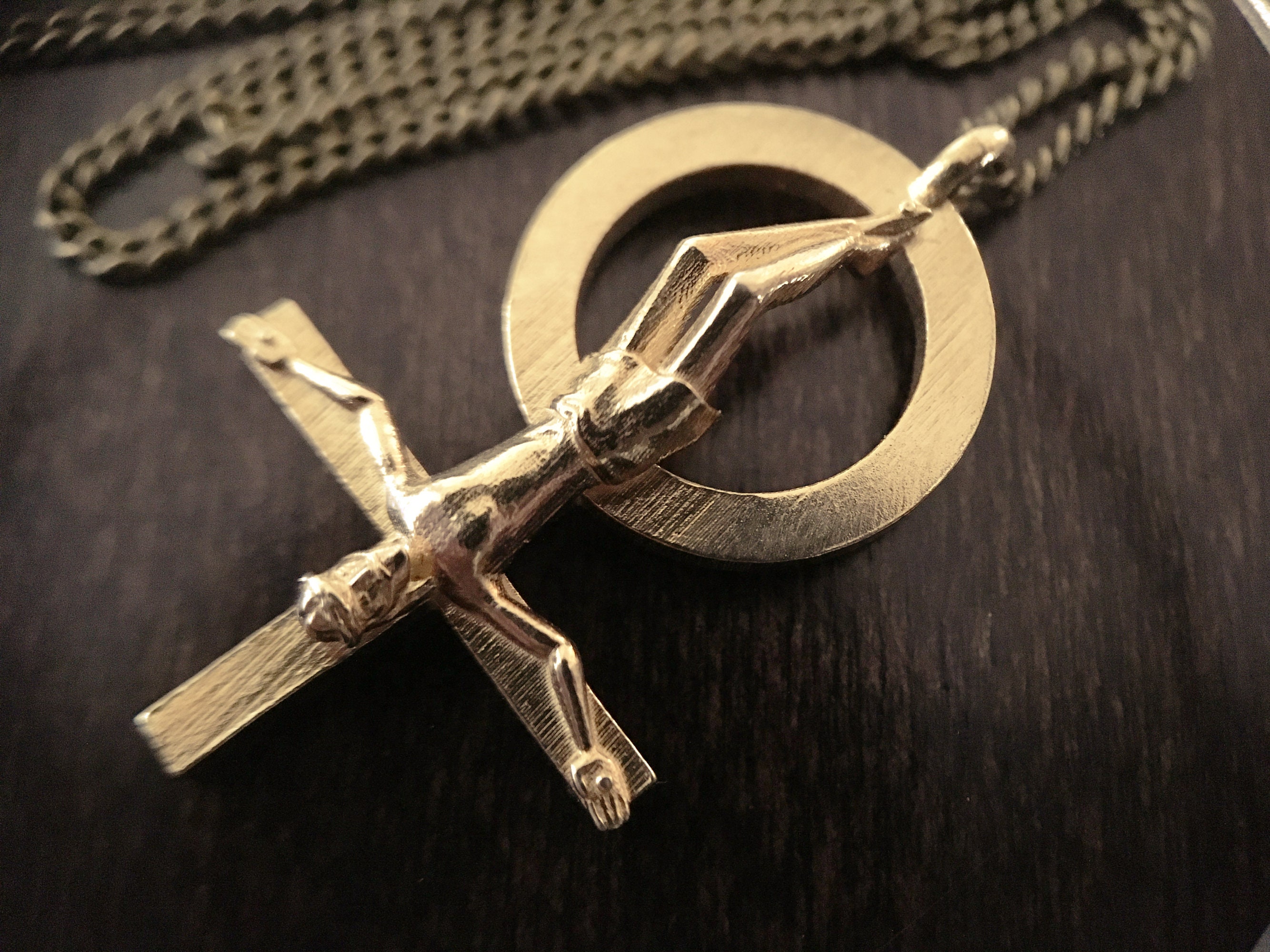 Venus Christ Inverted Crucifix Female Symbol | Etsy