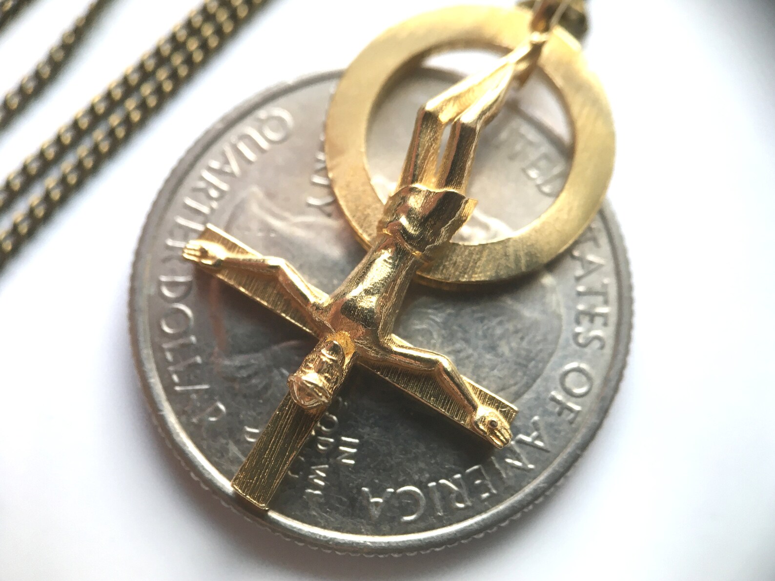 Venus Christ Inverted Crucifix Female Symbol | Etsy