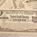 Vintage Oil Profit Sharing Coupon Dixie Vim Southern Oil Stores ...
