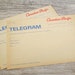 Antique Railroad Telegram Vintage Canadian Pacific Train Railway RR ...