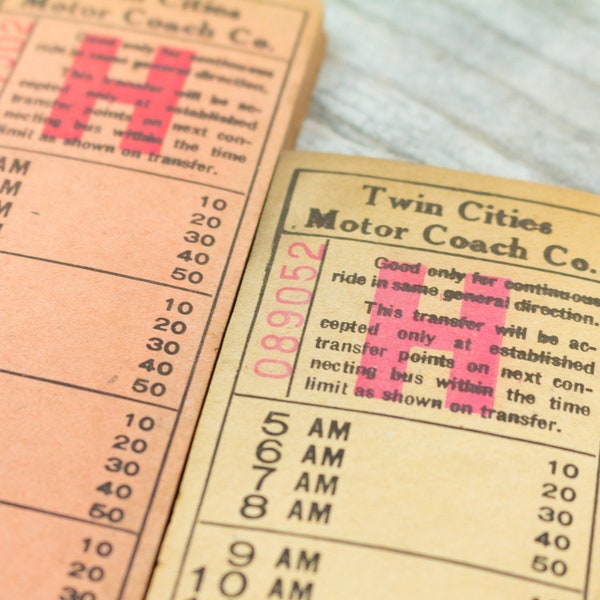 Bus Tickets - Etsy