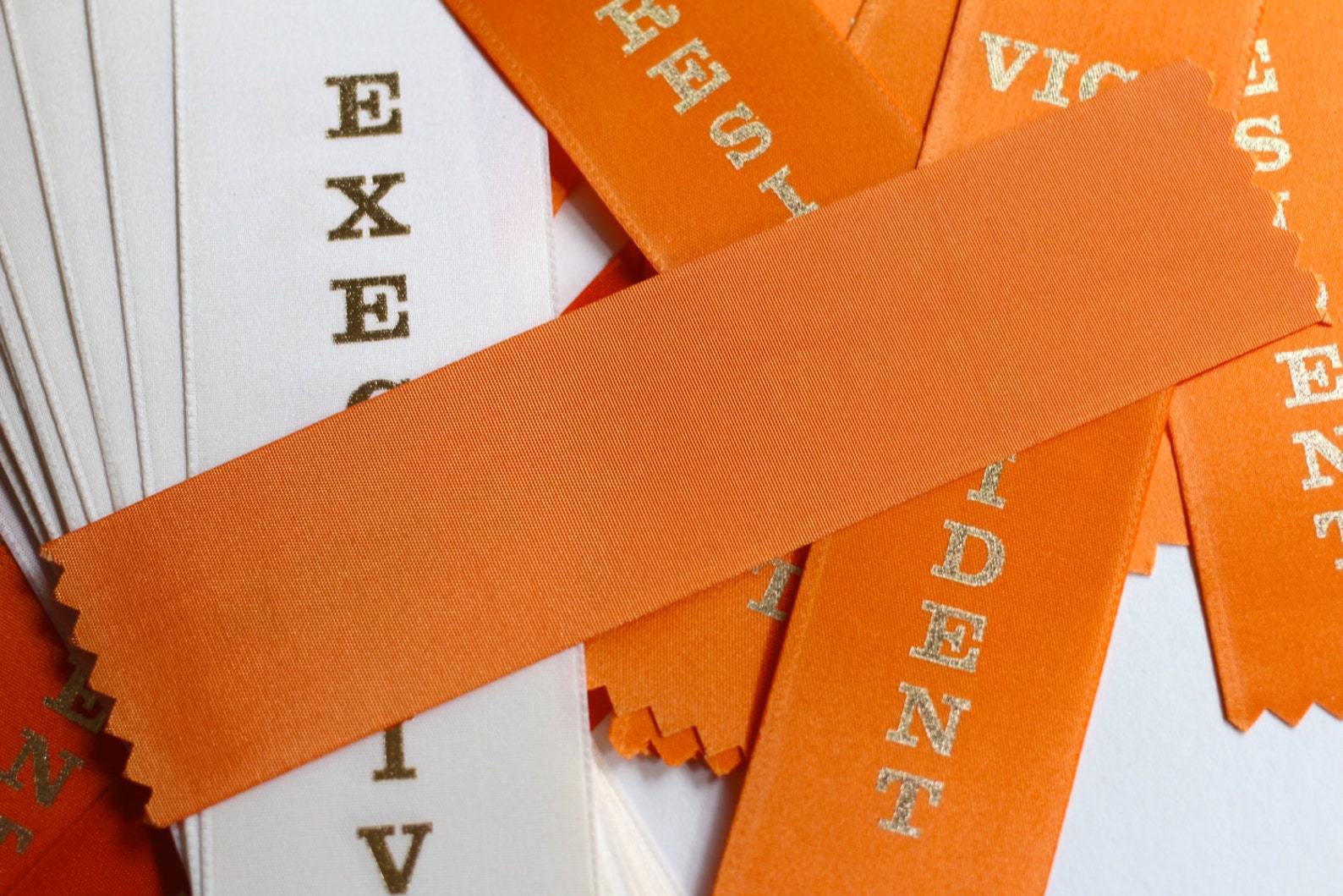 Award Ribbon Vice President Executive Vintage Name Tag | Etsy