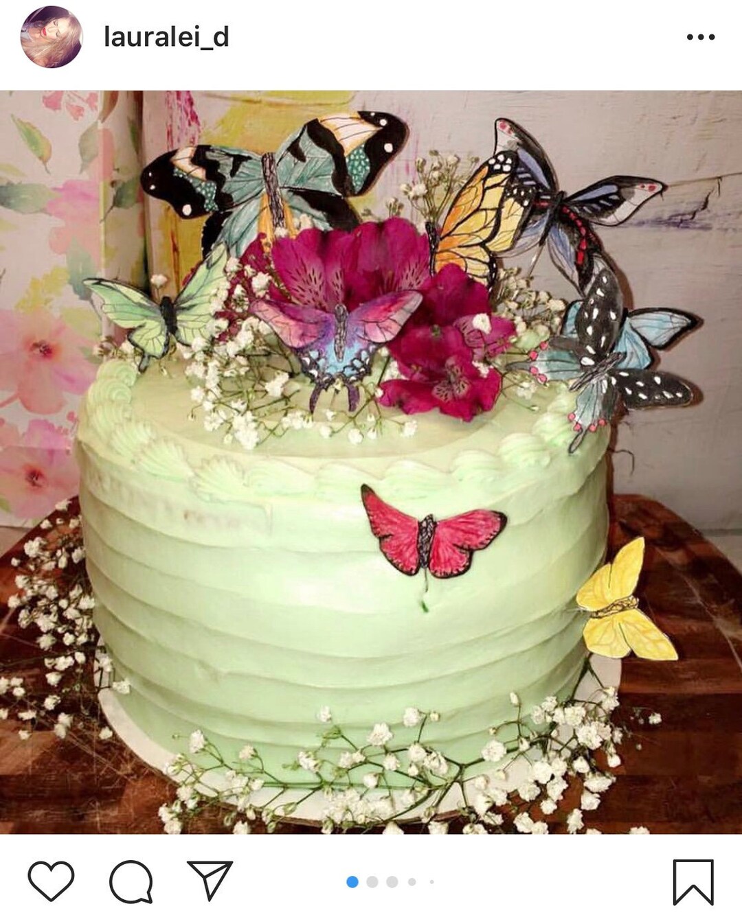 Butterfly Cake Topper - Etsy