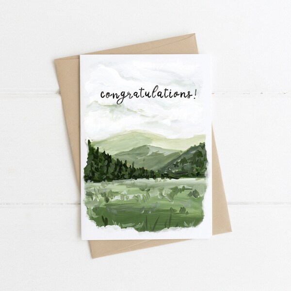 Wedding Congratulations Card - Etsy