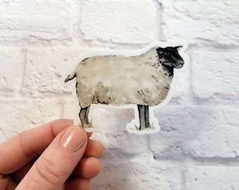 Sheep Vinyl Decal - Etsy