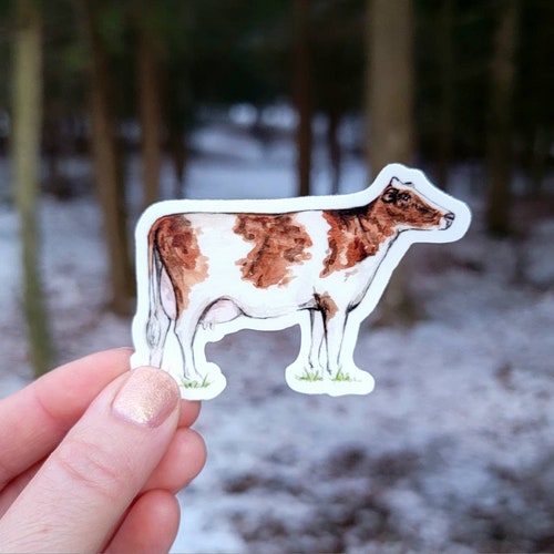 Cow Wreath Vinyl Truck Decal Sticker - Etsy