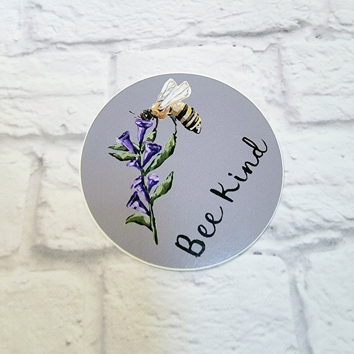 Bee Kind Vinyl Sticker Honey Bee Water Bottle Sticker Laptop - Etsy