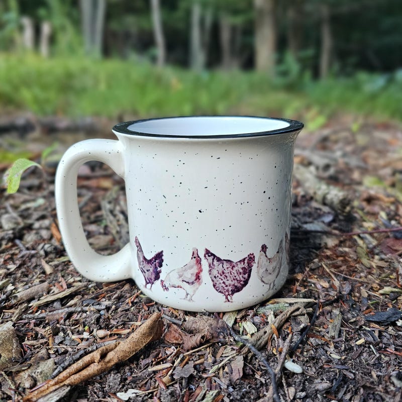 Chicken Mugs Small - Etsy