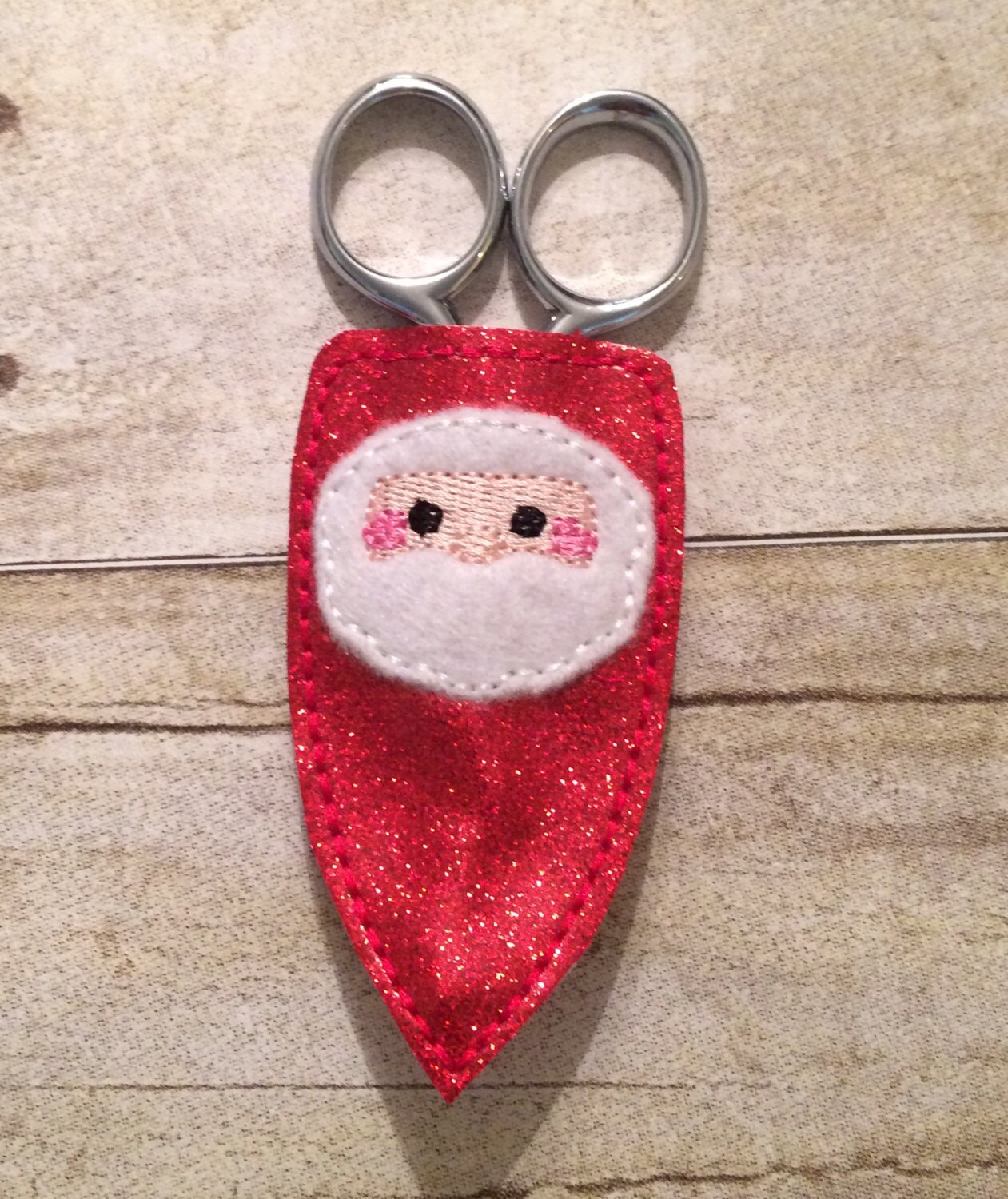 Digital Download Santa Mini Scissor Sleeve in the Hoop | Etsy