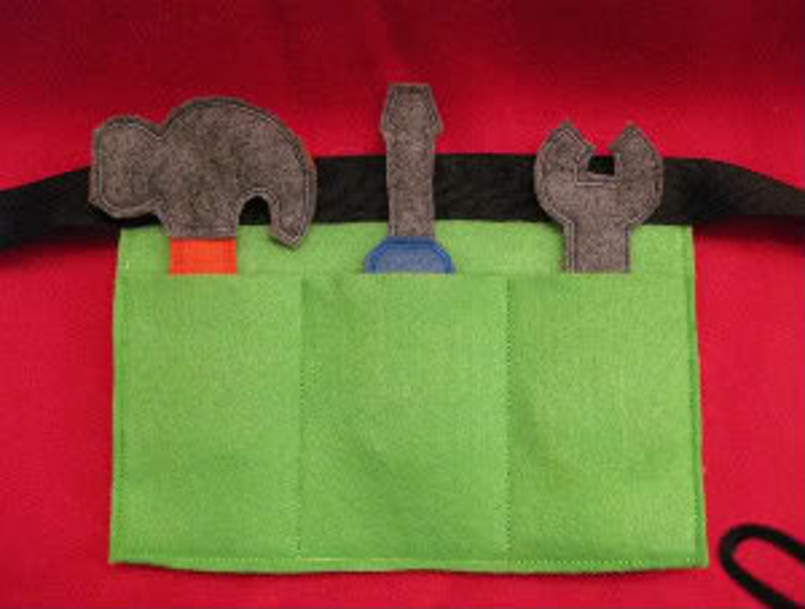 Digital Download Felt Tool Belt and Felt Tools Embroidery - Etsy