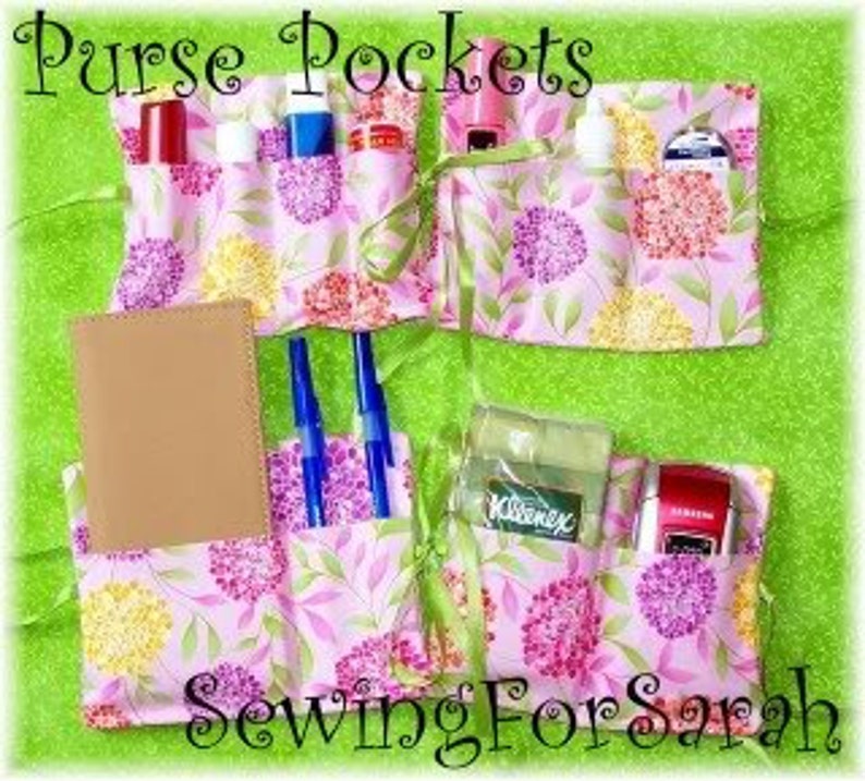 Digital Download 5x7 Purse Pockets Embroidery Machine Design | Etsy