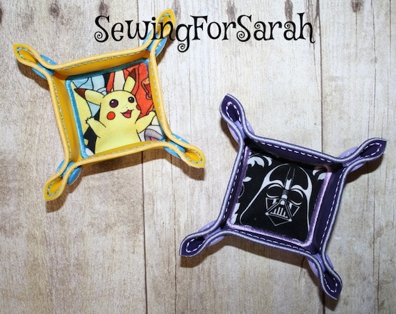 Digital Download Fabric Applique Snap Tray in the Hoop - Etsy