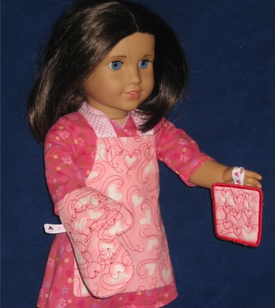 Digital Download 18 inch Doll Heart Kitchen Set In The Hoop | Etsy