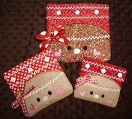 Digital Download Ginger Snap Top Bags Embroidery Machine | Etsy