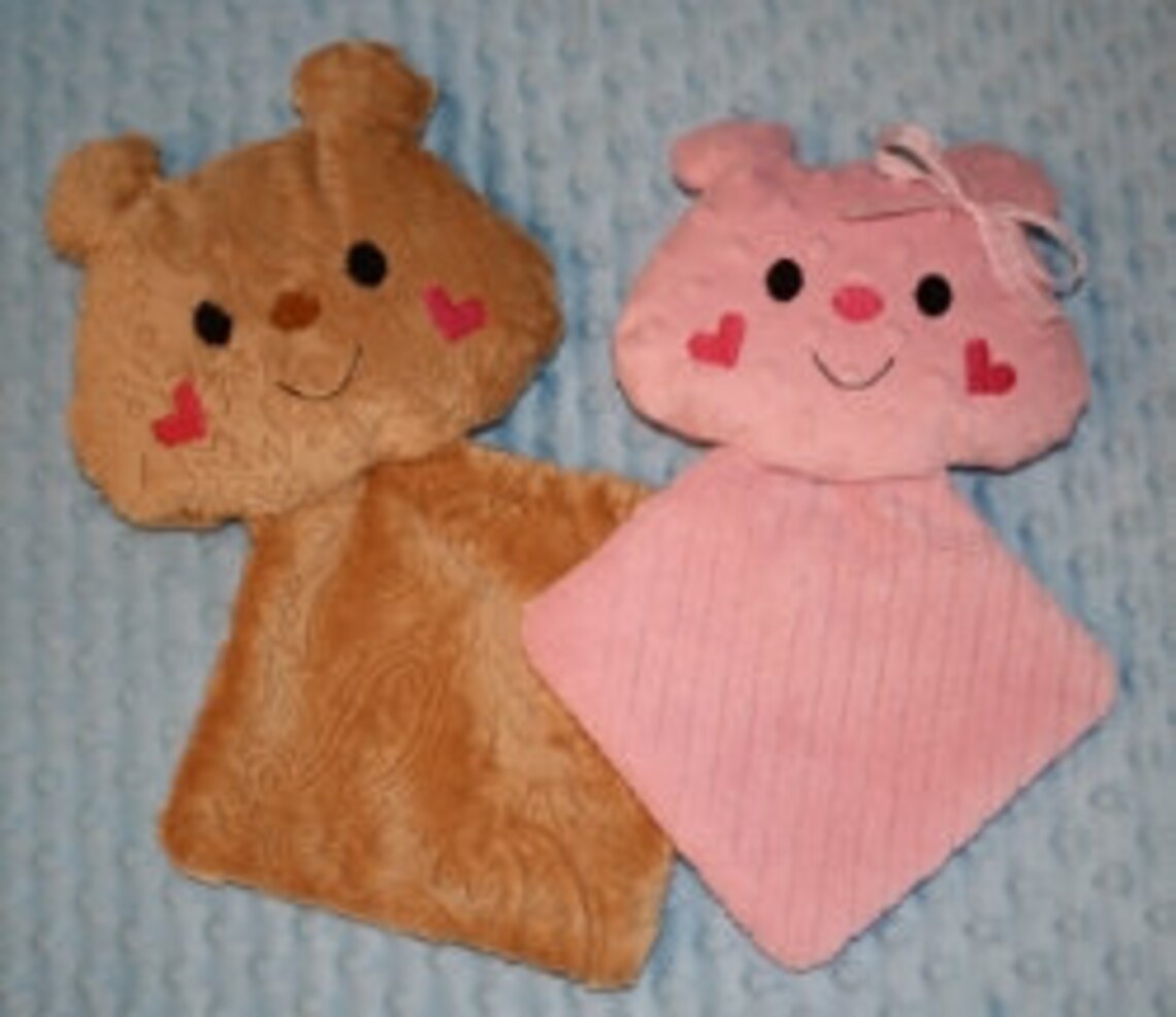Digital Download Super Sized Minky Teddy Lovie Softies in the | Etsy
