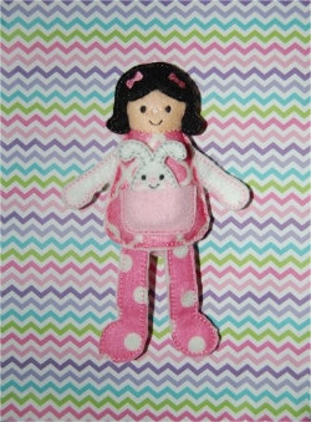 Emily Easter Mini Dolly Embroidery Machine Design for the 5x7 Hoop - Etsy