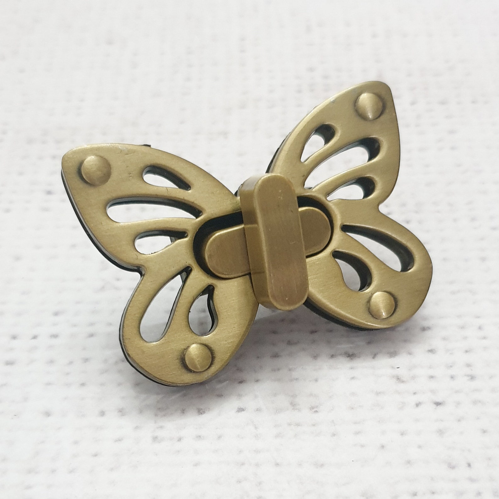 Butterfly twist lock Lock for purse bag Clutch wallet Bag | Etsy