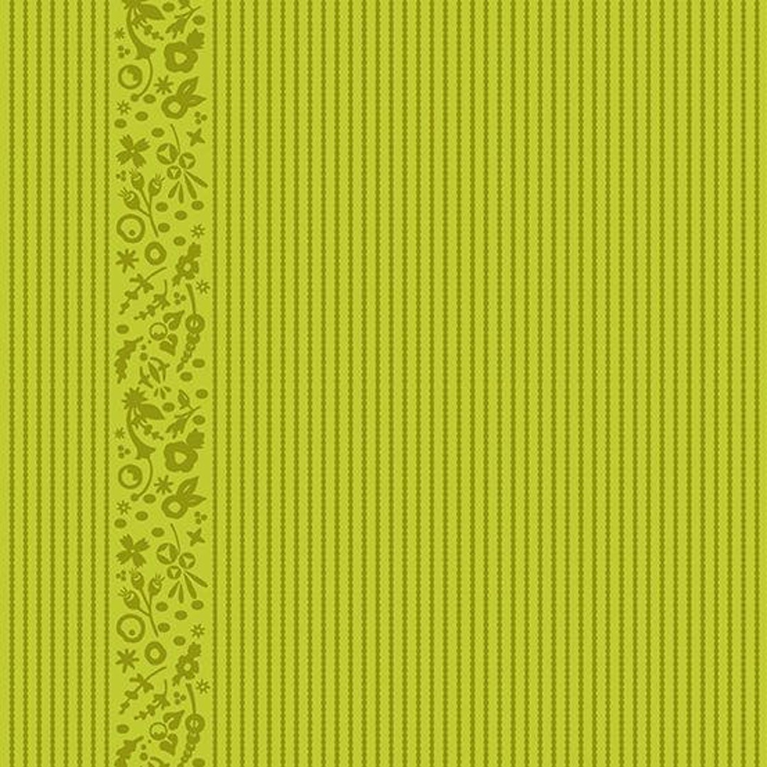 Zinnia Oval Stripe - Ellipse - Alison Glass Fabrics Blender Fat ...
