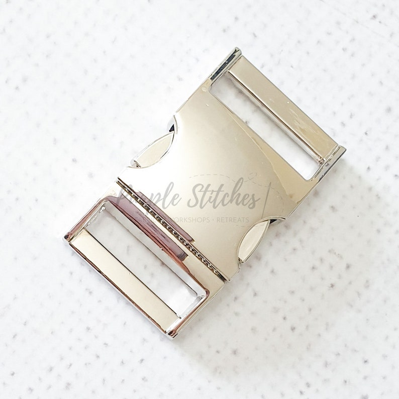 1" / 25mm Metal Side Release Buckle, Thick and Heavy Metal Buckle ...