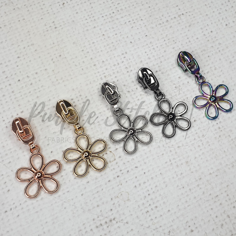 Zipper Flower - Etsy