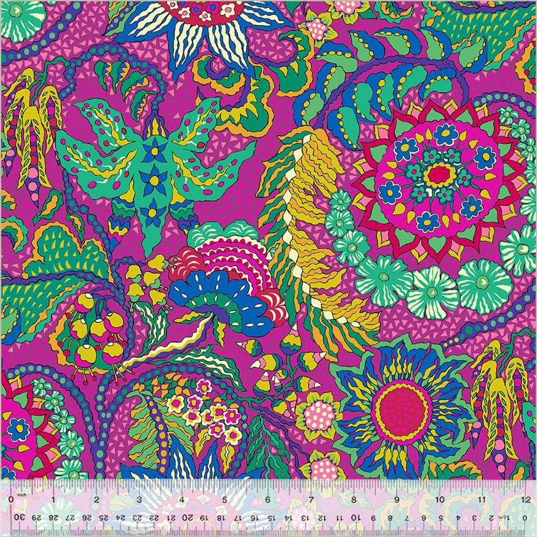 Botanica Pitaya - Botanica - Sally Kelly - Windham Fabrics 100% Cotton ...