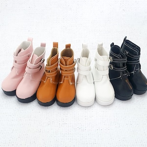 7.2cm Doll PU Leather Boots, High Heel Doll Boots, Pu Leather Boots ...