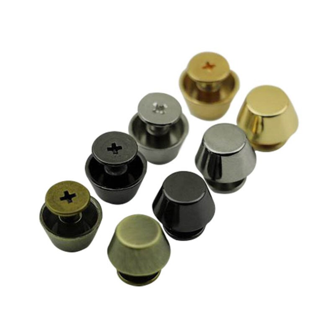 11mm Bag Feet With Chicago Screw Screw on Bag Feet, Studs Bag Making ...