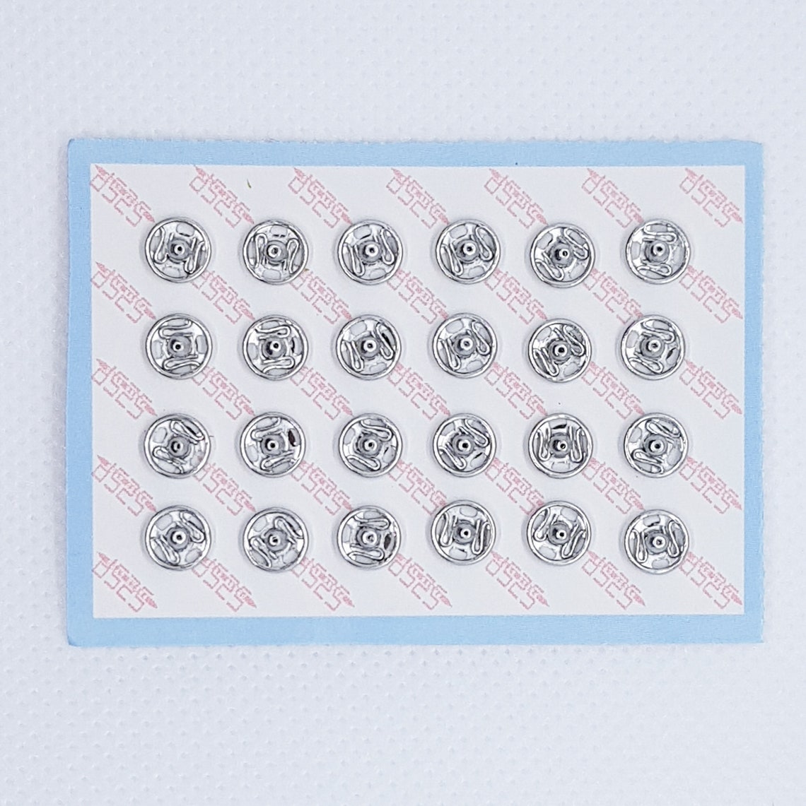 6mm Snap Closures 24 Pcs SILVER Colour Metal Snap Fastener | Etsy