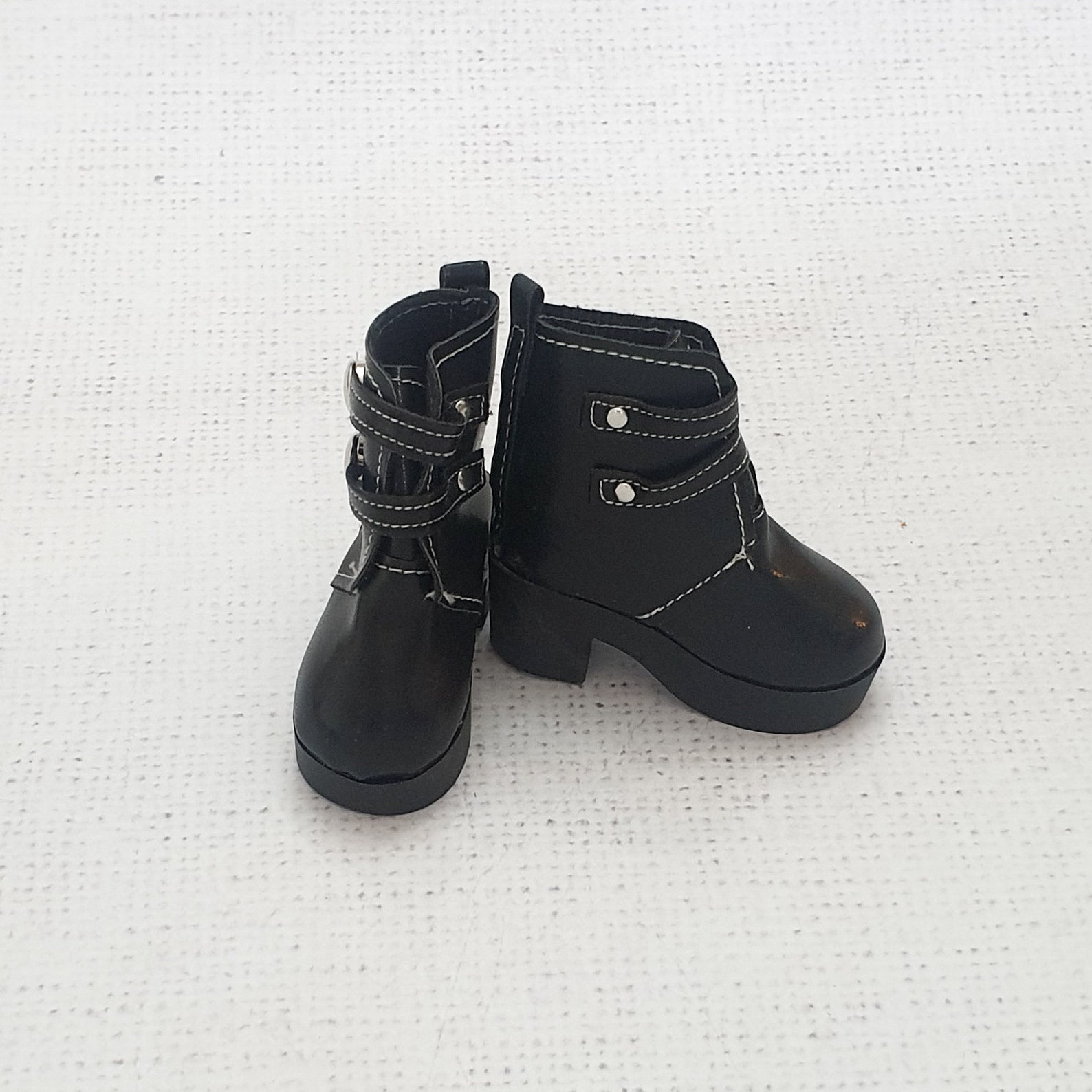 7.2cm Doll PU Leather Boots High Heel Doll Boots Pu Leather - Etsy UK