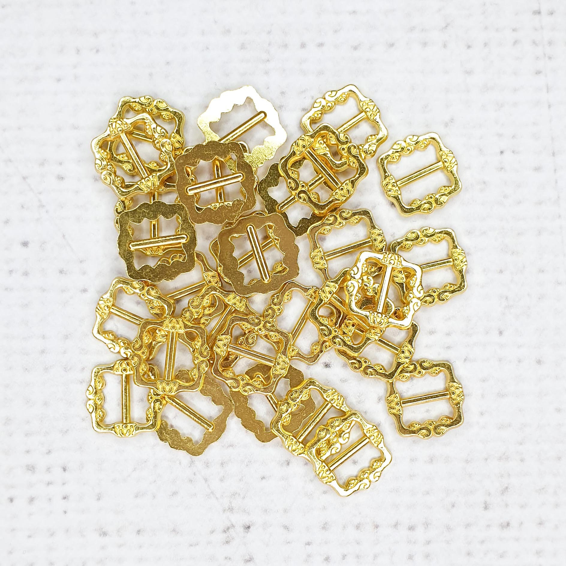 12mm 7mm Internal Mini Buckles ANTIQUE Style Slider Doll - Etsy UK