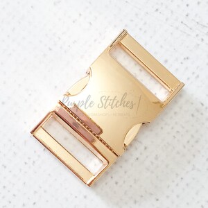 1" / 25mm Metal Side Release Buckle, Thick and Heavy Metal Buckle ...